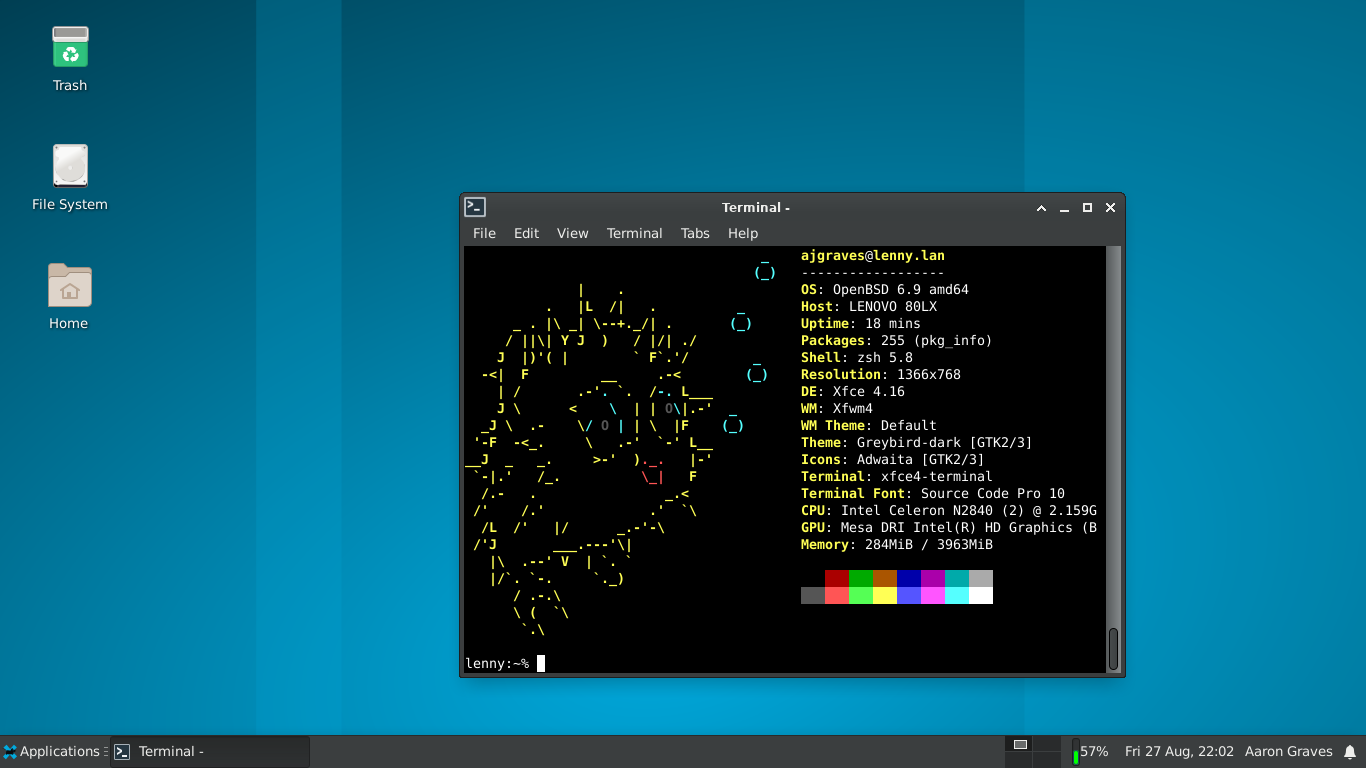 Beastie and *nix | Aaron Graves, PhDude